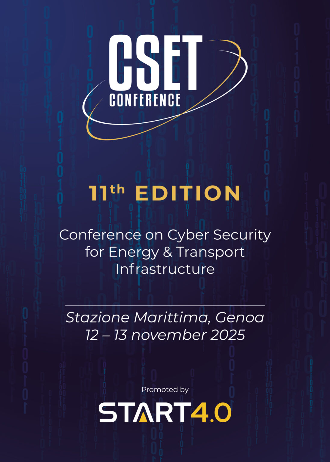 CSET CONFERENCE 2025, EVENTO SULLA CYBERSECURITY A GENOVA - START4.0